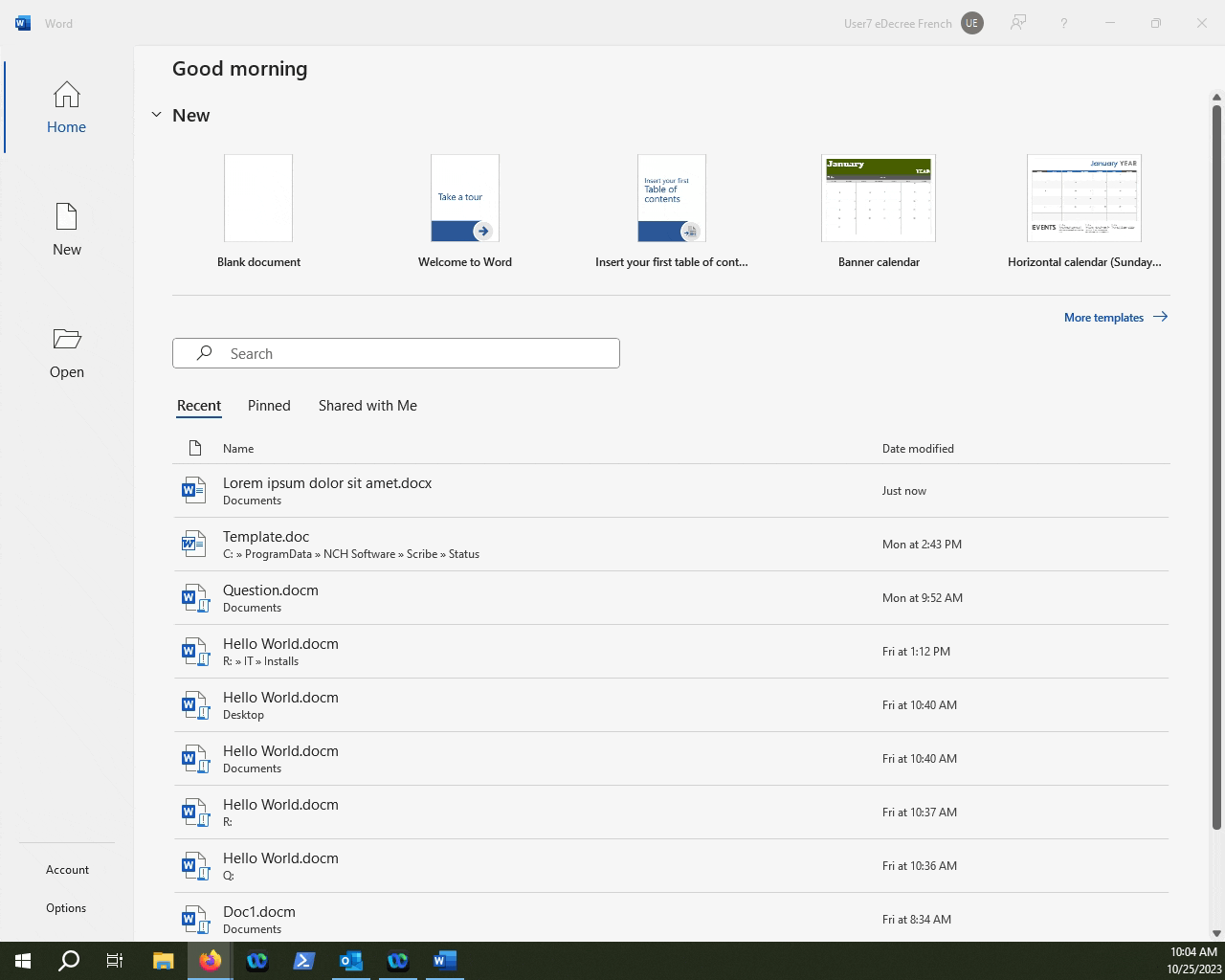 What's the difference between the Save and Save As command in Microsoft Word?